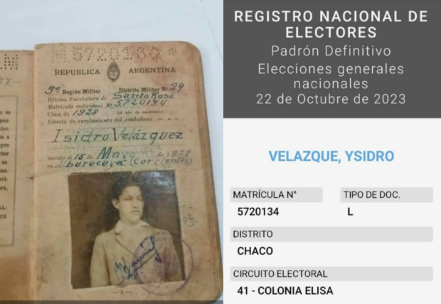 Isidro Velázquez aparece en el padrón para poder votar pese a que murió ...
