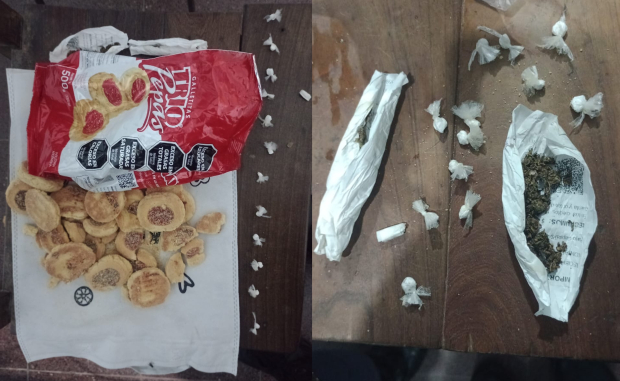 Le llevó drogas escondidas entre galletitas a su concubino preso por ...