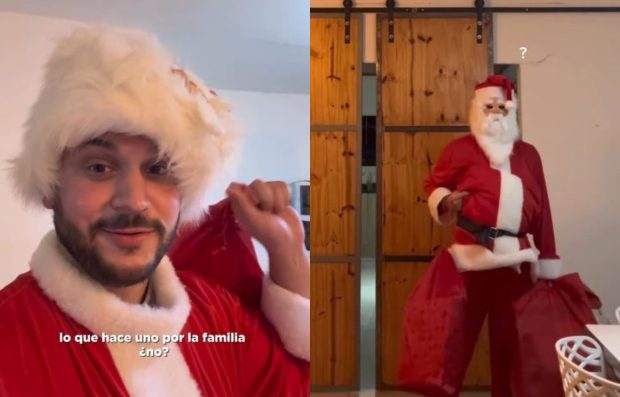 El diputado Papá Noel: Iván Gyoker compartió cómo sorprendió a los más ...