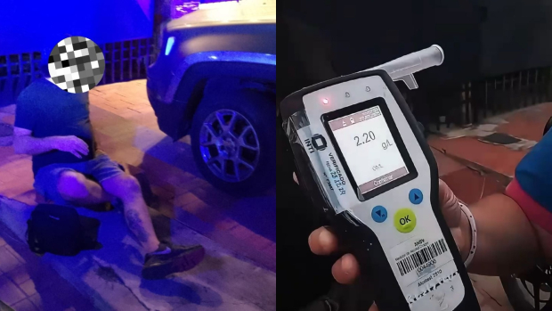 Pudo ser una tragedia: manejó ebrio, en contramano y a gran velocidad ...